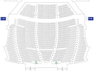 NHK大阪ホールの行き方（アクセス）、駐車場、座席表について | おにぎりフェイス