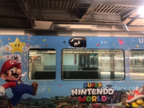 JRのUSJマリオラッピング電車を写真付きで紹介！「スーパーニンテンドーワールド」キャラクター | おにぎりフェイス